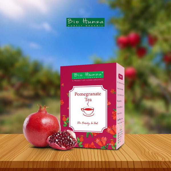 Pomegranate Tea – Beauty In Red – Bio Hunza
